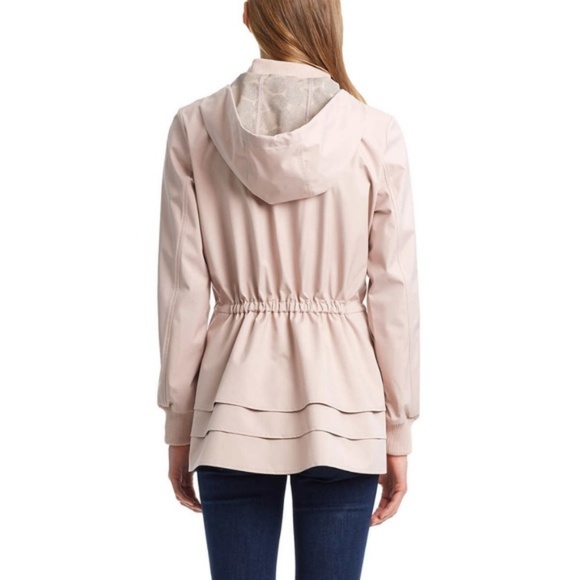 Bernardo | Jackets & Coats | Bernardo Ladies Ruffle Hem Jacket Light ...
